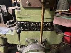 Storm-Vulcan Model 85-B Blockmaster Head & Milling machine with tooling ...