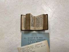 Three miniature thumb Bibles: 1811, 1831, 1835 - Hurley Real Estate ...