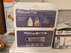 Rowenta steam iron, two iron cleaning kits, piping tip and iron cover ...