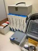 Cash box, printer paper, stapler, staples, staple pullers - Hurley Real ...