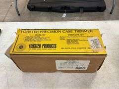 Forster Precision Case Trimmer - Hurley Real Estate & Auctions