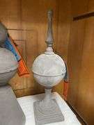 Three large decorative finials - Hurley Real Estate & Auctions