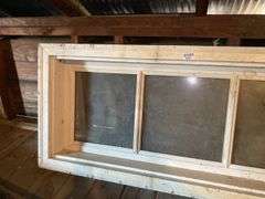 Old four pane window frame - Hurley Real Estate & Auctions
