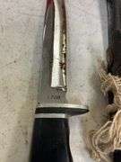 Case 2 Finn knife with sheath - Hurley Real Estate & Auctions