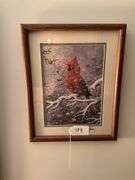 Wall hangings: two Lee Roberson bird prints, framed - Hurley Real ...