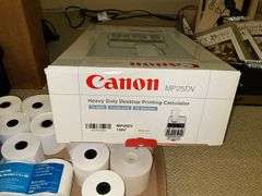 Canon MP25DV printing calculator w/ paper rolls - Hurley Real Estate ...