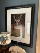 Wall hangings: multiple pictures including Lee Roberson print, Grace ...