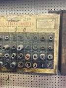 Lot of valve spring inserts w/ display cabinet - Hurley Real Estate ...