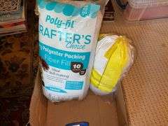 Poly-fil, quilt batting, quilt pattern - Hurley Real Estate & Auctions