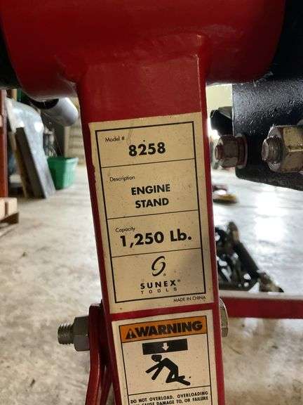 Engine Stand - Hurley Real Estate & Auctions