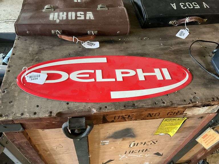 DELPHI Sign - Hurley Real Estate & Auctions