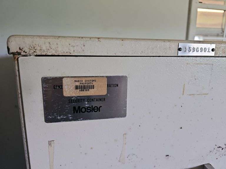 Mosler 5-Drawer Filing Cabinet/safe with Combination Lock - Hurley Real ...