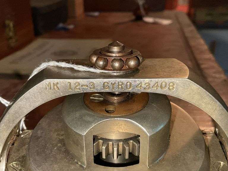 WWII submarine torpedo gyroscope - Hurley Real Estate & Auctions