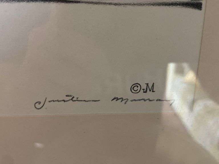 Justin Murray(1912-1987) lithograph, Low Fog, San Francisco, framed18 ...