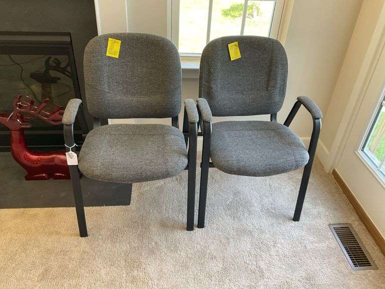 Upholstered seat & back side armchairs by the pc take 2 - Hurley Real ...