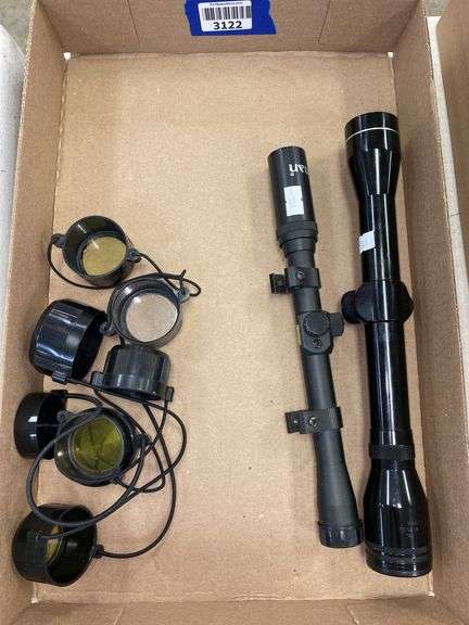 Beeman 4x20 and Tasco 4x32 scopes with covers - Hurley Real Estate ...