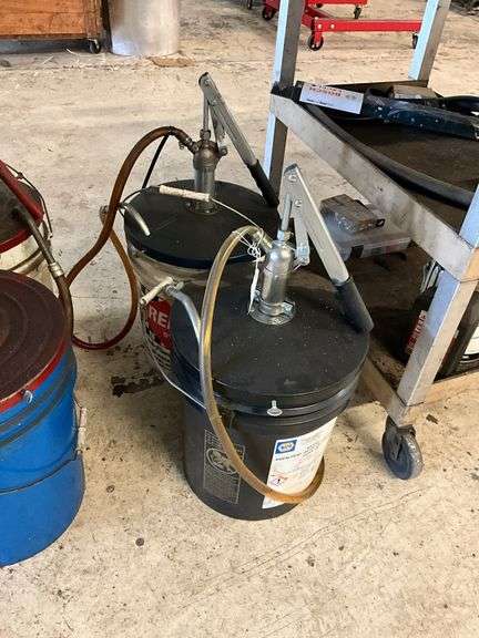 NAPA Gear Oil 80W-90 and Red Line D4 ATF with Hand Pumps - Hurley Real ...