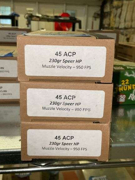 H-TAC 45 ACP HP Ammunition, By the piece take 3 - Hurley Real Estate ...