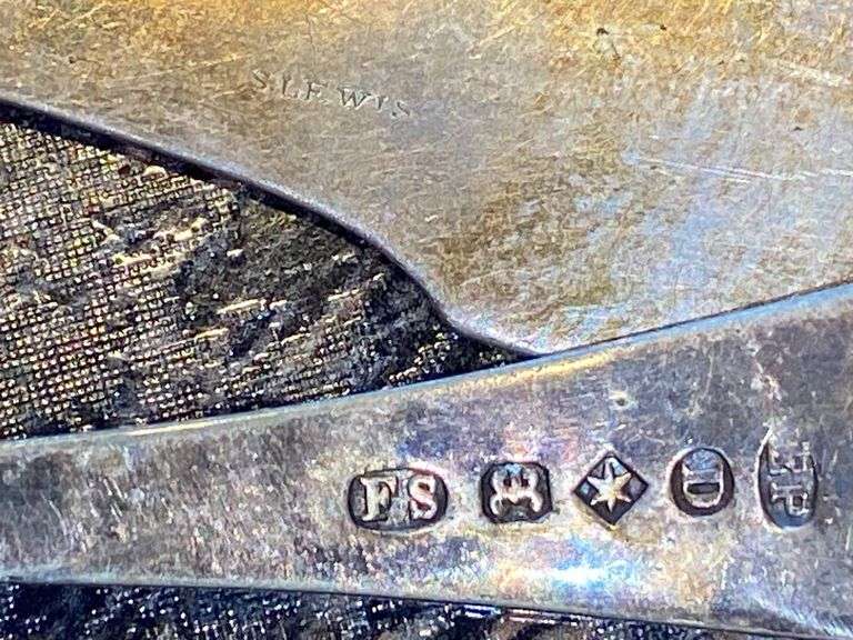 Kirk Repousse butter pick, sterling flatware, early spoons - Hurley ...