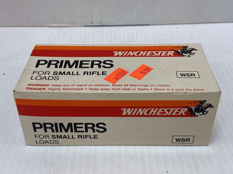 Bulk box of Winchester No. WSR small rifle primers (1000) - Hurley Real ...
