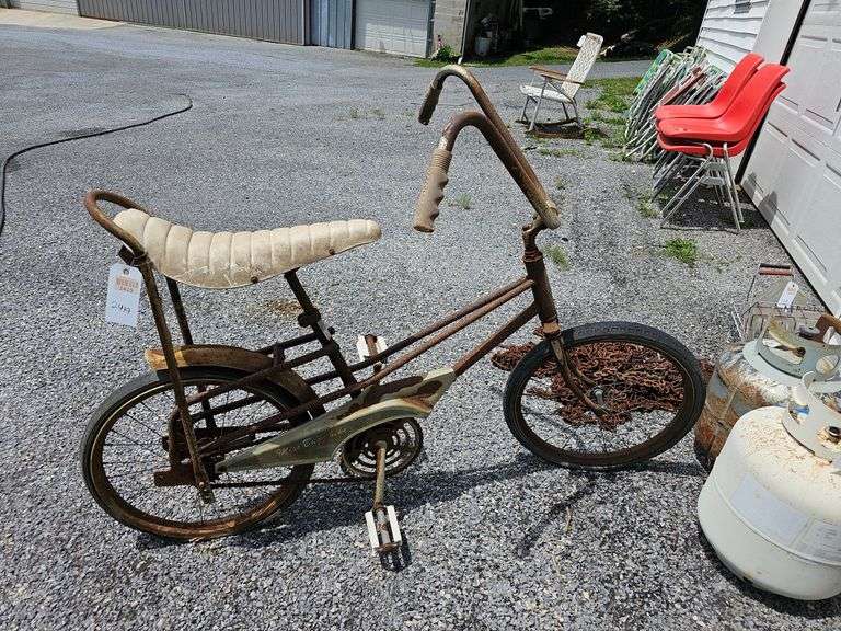 Vintage Miss Buzz Bike Western Flyer bicycle w/ banana seat - Hurley ...