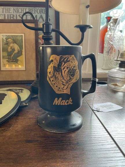 Mack Truck bulldog mug - Hurley Real Estate & Auctions