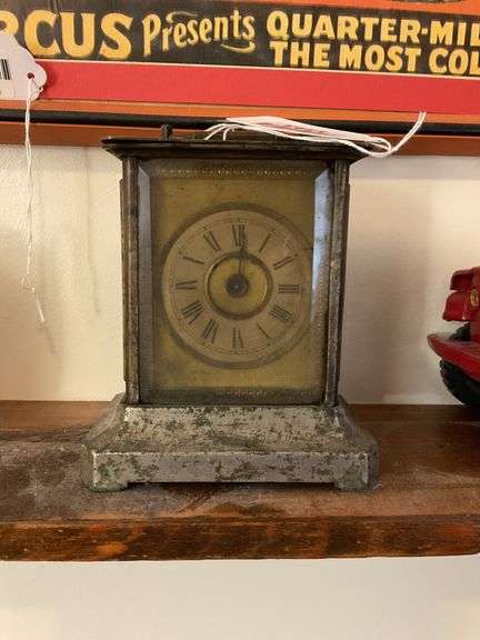 Antique carriage clock w/ beveled glass front - Hurley Real Estate ...