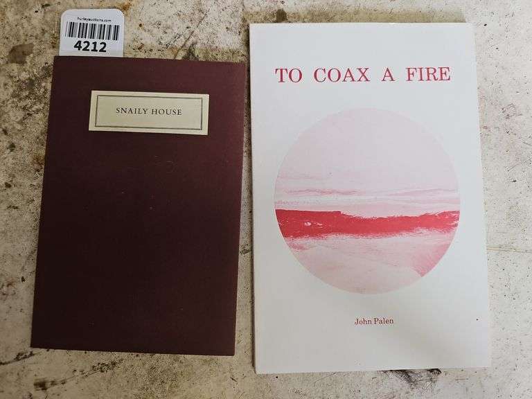 Two books - Snaily House by Gillian Stone (autographed) & To Coax a ...