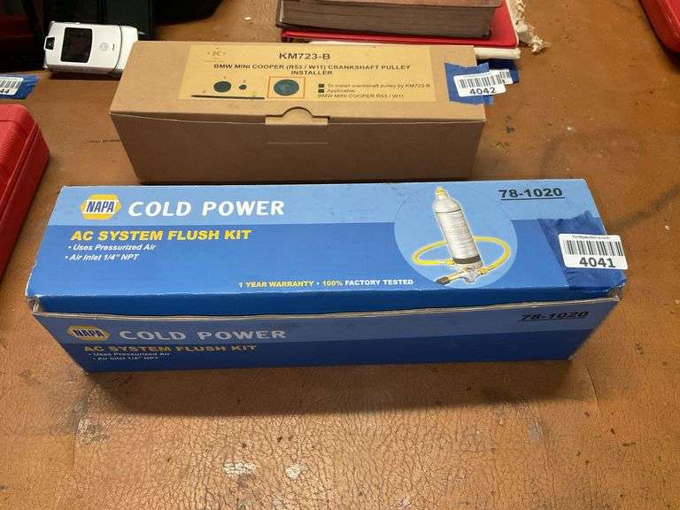 NAPA Cold Power 78-1020 AC System Flush Kit - Hurley Real Estate & Auctions