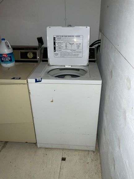 Whirlpool heavy duty washing machine - Hurley Real Estate & Auctions