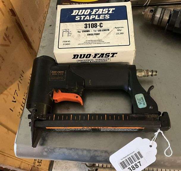 DUO-FAST Air Staple Gun with New box of staples - Hurley Real Estate ...