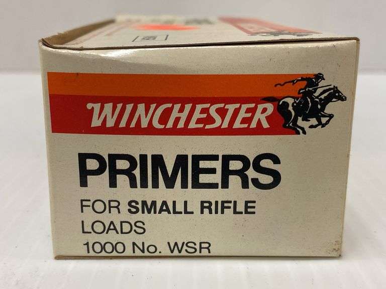 Bulk box of Winchester No. WSR small rifle primers (1000) - Hurley Real ...