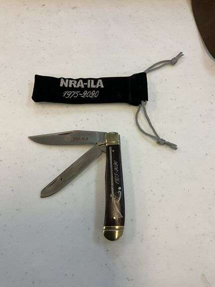 NRA-ILA 1975-2020 Folding pocket knife - Hurley Real Estate & Auctions