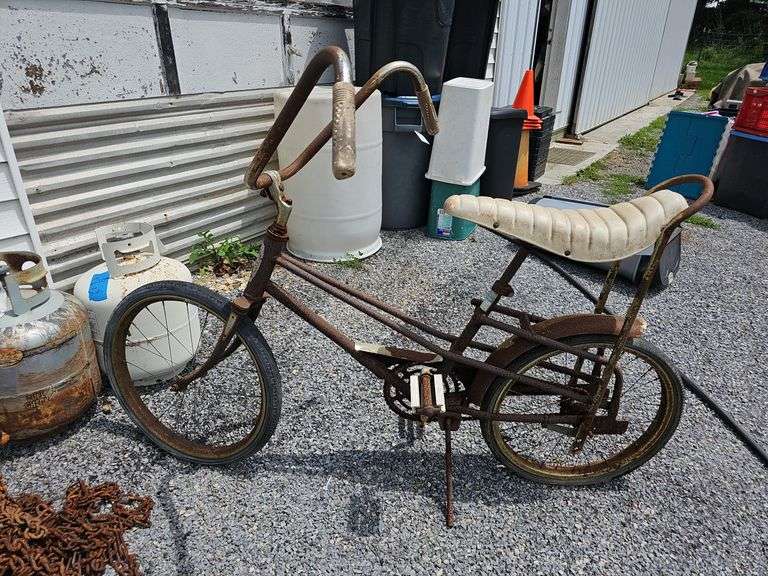 Vintage Miss Buzz Bike Western Flyer bicycle w/ banana seat - Hurley ...