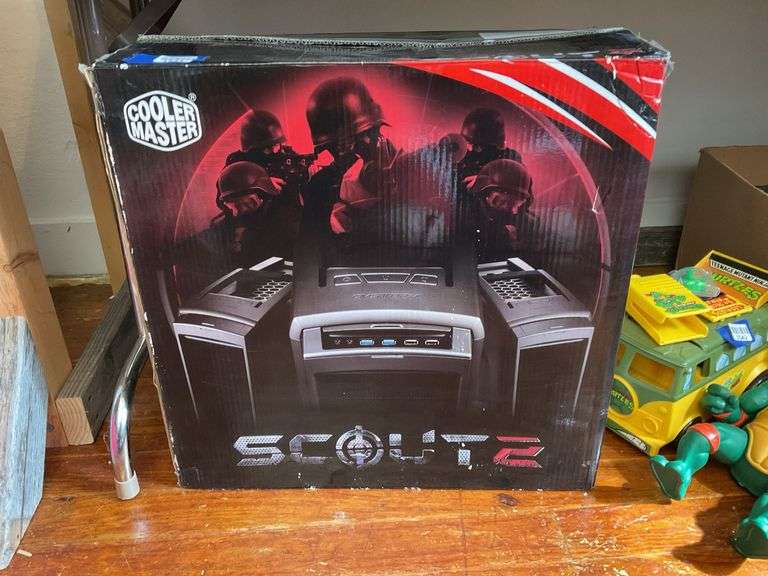 Cool Master Scout 2 computer case in box - Hurley Real Estate & Auctions