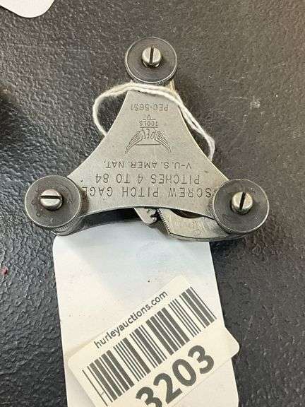 PEC tools screw pitch gage - Hurley Real Estate & Auctions