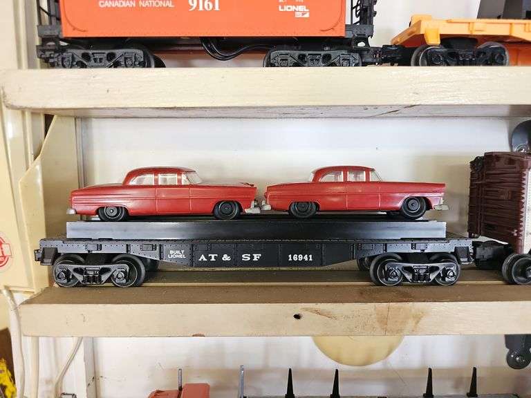 Lionel 16941 flatcar w/ autos - Hurley Real Estate & Auctions