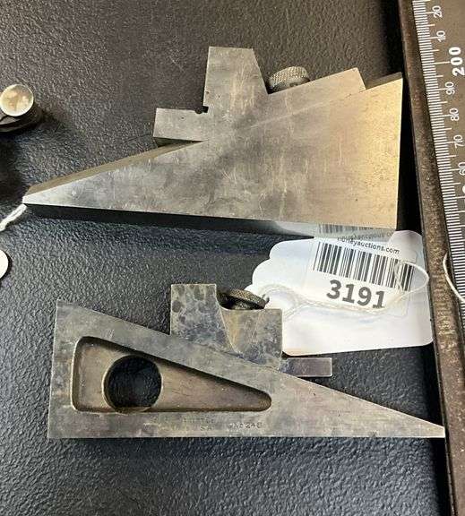 Starrett adjustable precision angle blocks - Hurley Real Estate & Auctions