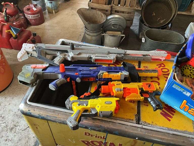 Nerf toy gun collection - Hurley Real Estate & Auctions