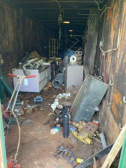Remaining lot in shipping container, PICK UP FOR THESE ITEMS MUST BE ...
