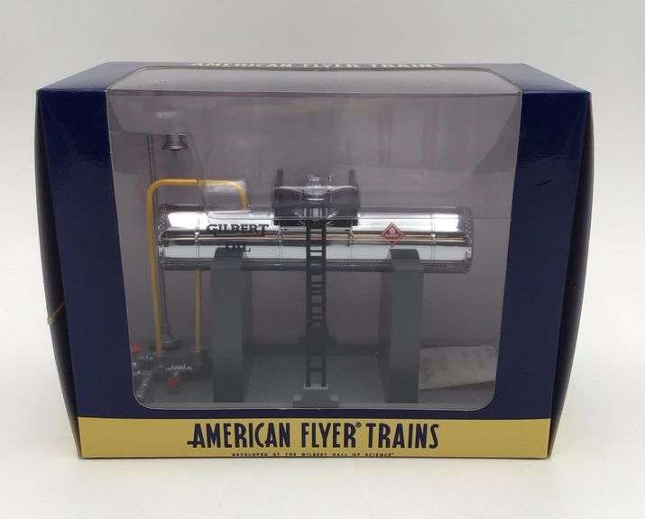 Gilbert American Flyer elevated oil tank - Hurley Real Estate & Auctions