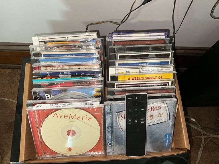 Realistic component stereo system, Bose speaker system, CD lot - Hurley ...