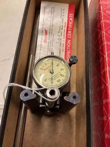 Starrett 452 B Cylinder Gage, 2.5"-6" - Hurley Real Estate & Auctions
