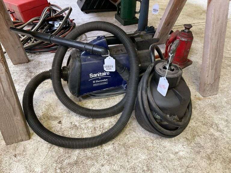 Sanitaire Vacuum Cleaner and Blue Point Pump Sprayer - Hurley Real ...