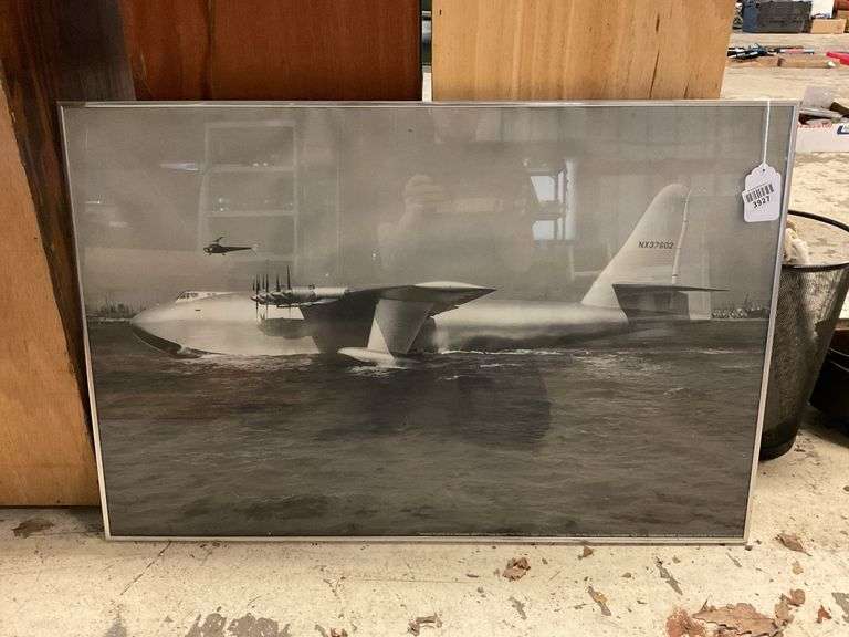 Howard Hughes H-4 Hercules Aircraft Picture - Hurley Real Estate & Auctions