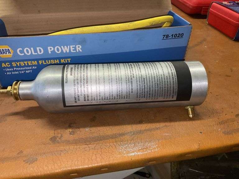 NAPA Cold Power 78-1020 AC System Flush Kit - Hurley Real Estate & Auctions
