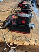 Snap on CT350 12V cordless 1/2 impact wrench, batteries and charger ...