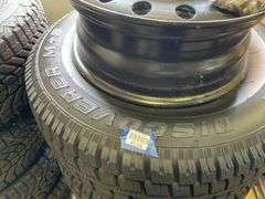 Cooper Discoverer 245/70/R16 Tires, Rim, Dolly and Lug Nuts - Hurley ...