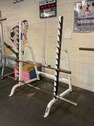 Parabody white rack 6’ high x 4’ wide - Hurley Real Estate & Auctions