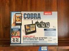 Cobra wireless surveillance camera system in box - Hurley Real Estate ...